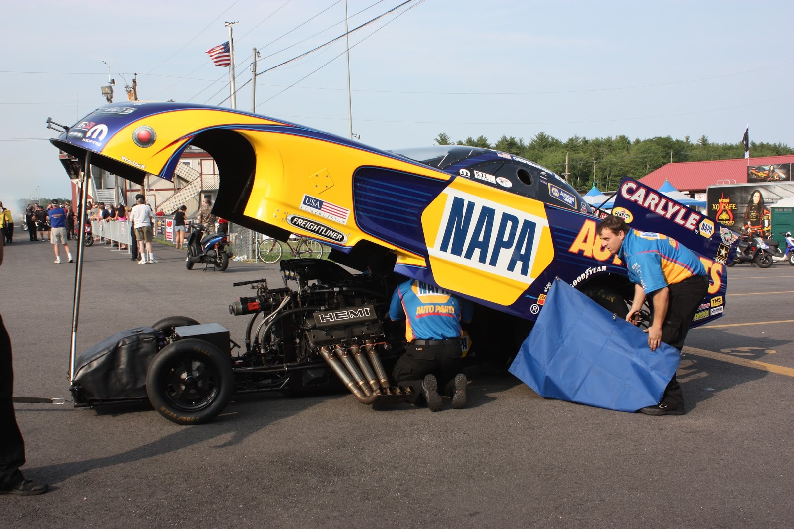 The Motorsports Report: First Day of Qualifying at New England Dragway ...