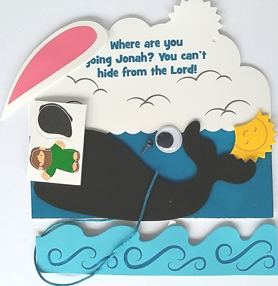 Petersham Bible Book & Tract Depot: Jonah and the Whale Sign Craft Kit