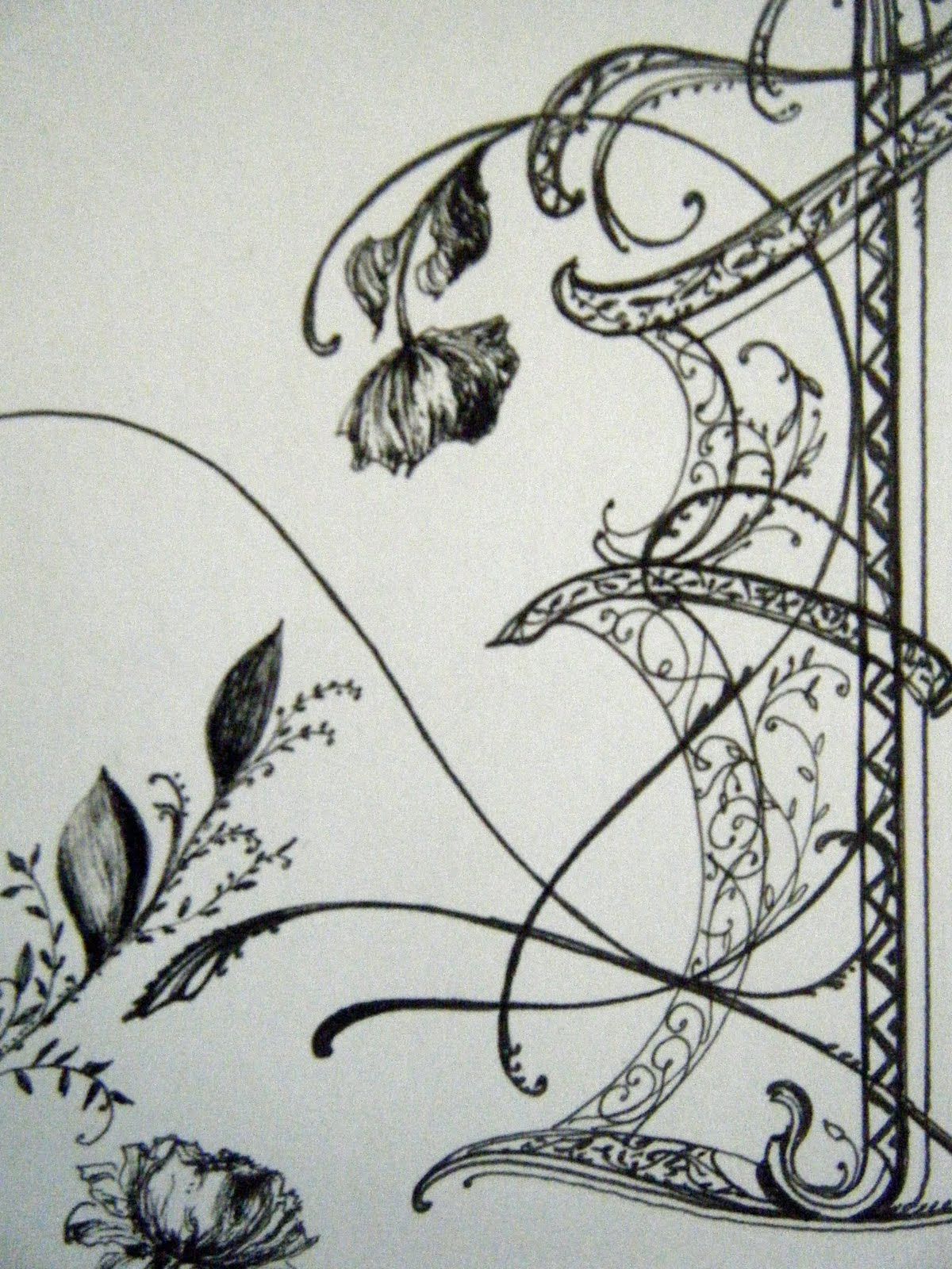 Wanderlust Gallery: Hand Lettered Letter E