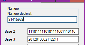 Vamos a programar #35 - DecToAny. - Xwork's Blog