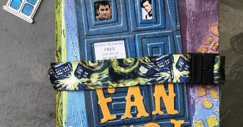 Karen Bearse Designs: Doctor Who Journal on A Vintage Journey