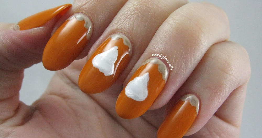 Nerdy for Nails: Pumpkin Pie Nails
