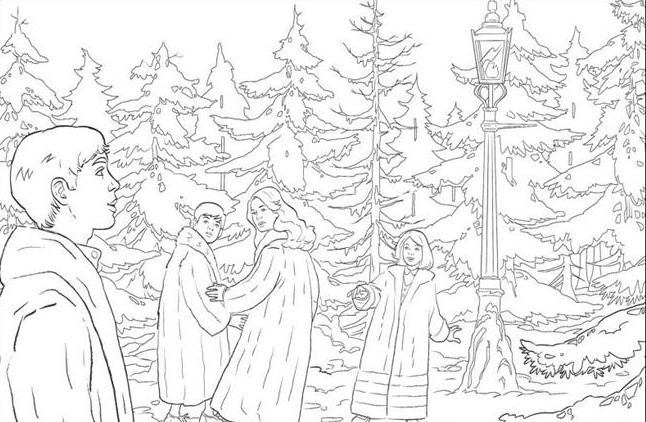 Free Coloring Pages: 4 Free Printable Narnia Coloring Pages