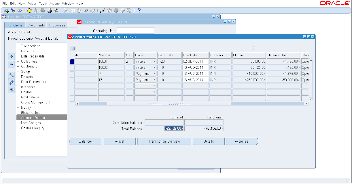 ORACLE APPS FUNCTIONAL: Refund to the customer in Oracle receivables