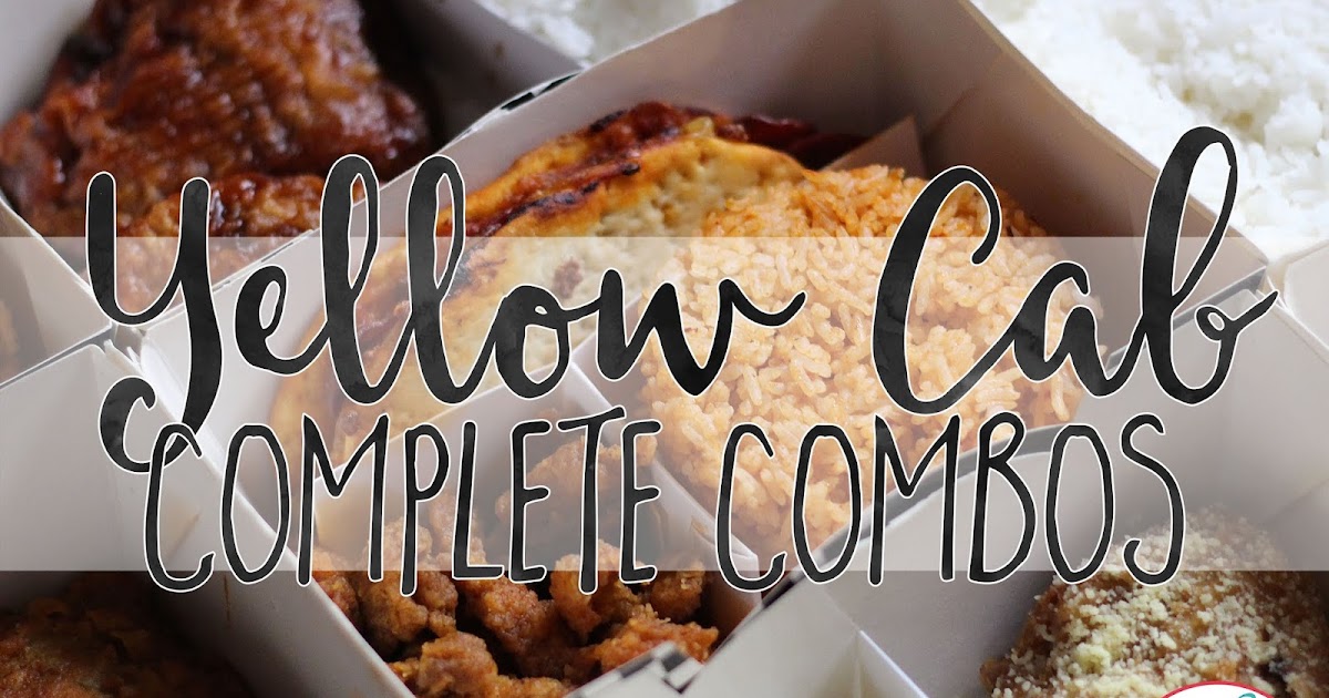 Yellow Cab: New Lunch Sets + 2-in-1 Pizza! | Bettina Bacani