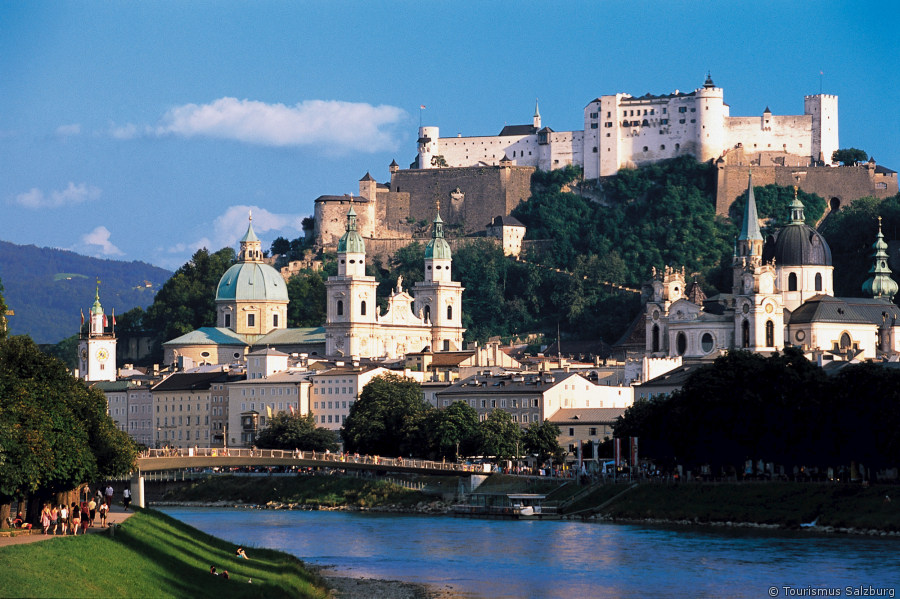 Hohensalzburg Castle in Salzburg, Austria ~ Beautiful Tourism Place