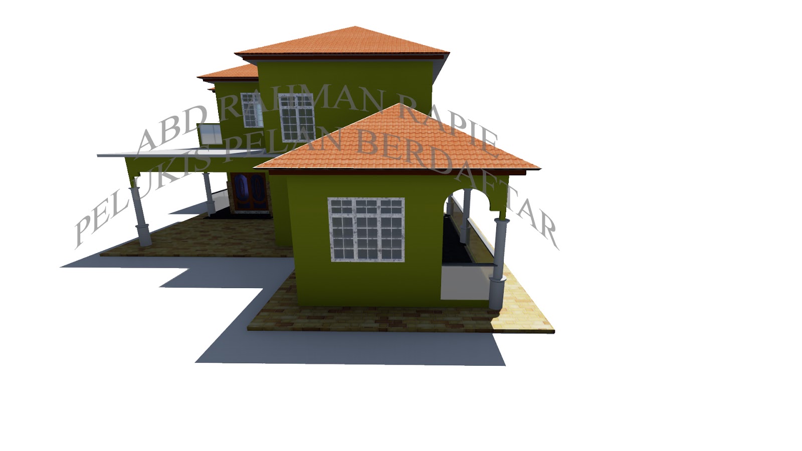 ABD RAHMAN Pelukis Pelan Berdaftar (Arkitek Consultant): Lukisan ...