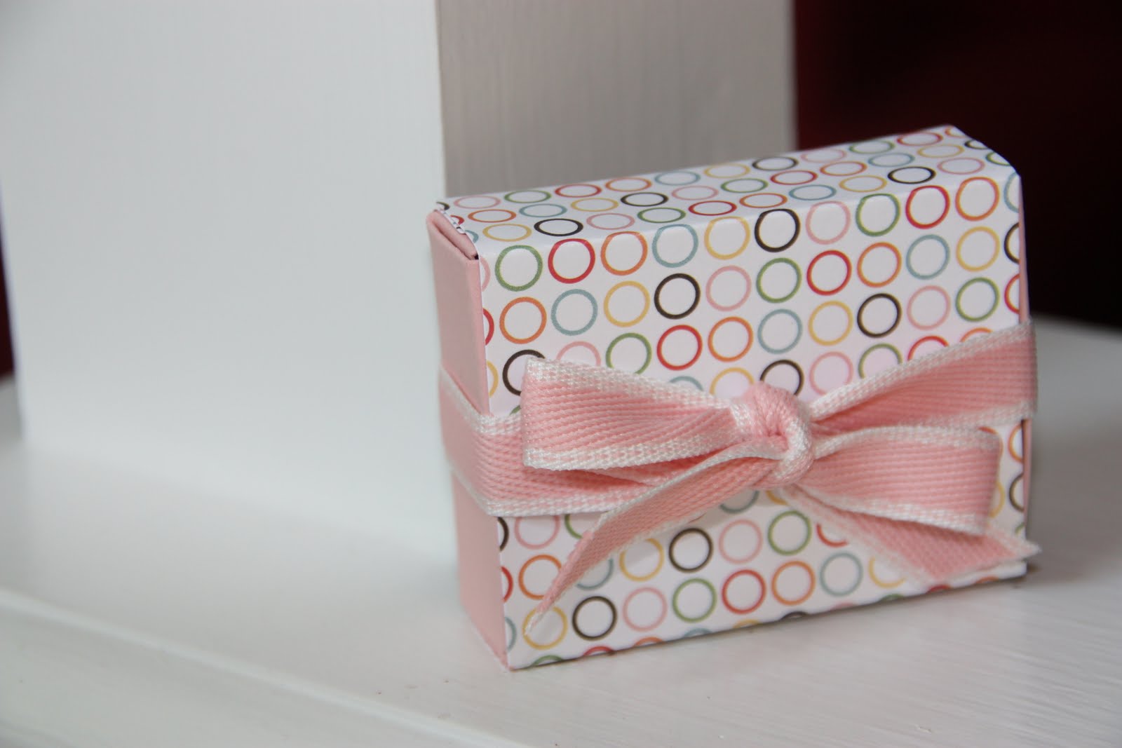 My Craft Room Creations...: Matchbox meets Wrapped Chocolate
