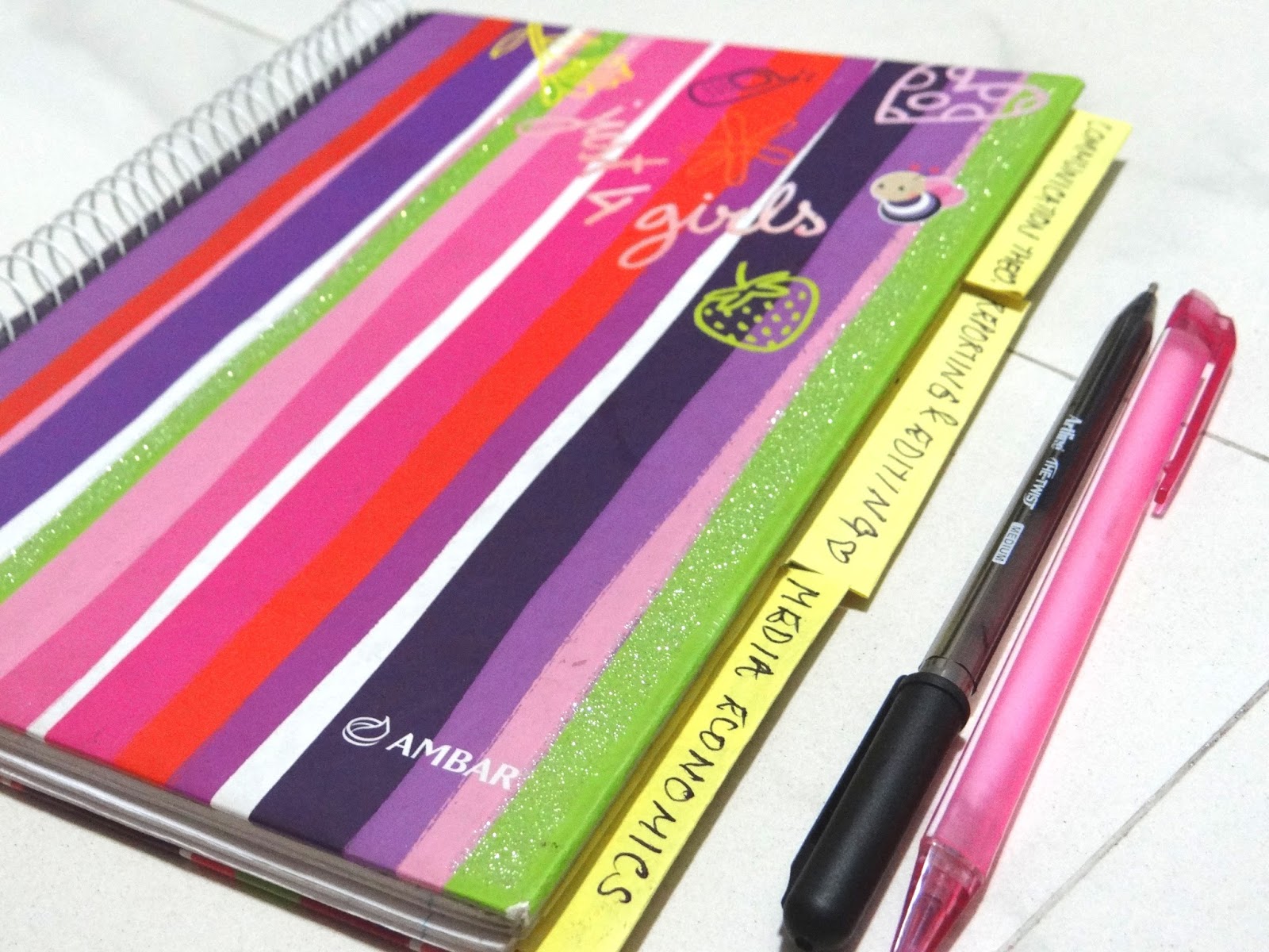 DIY Page Dividers Tabs The Pretty City Girl Indian Travel diy-page-dividers-tabs-the-pretty-city-girl-indian-travel