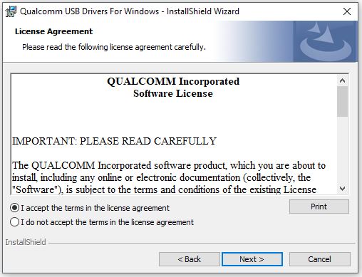 Qualcomm USB Driver yang harus kalian install di PC/Laptop kalian ...