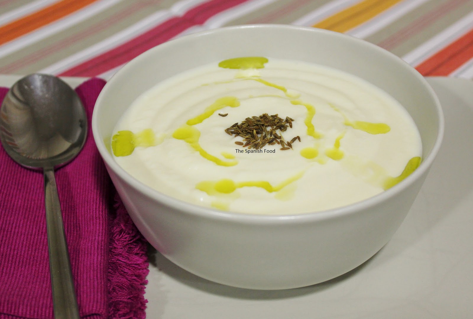 CREMA DE COLIFLOR AL COMINO