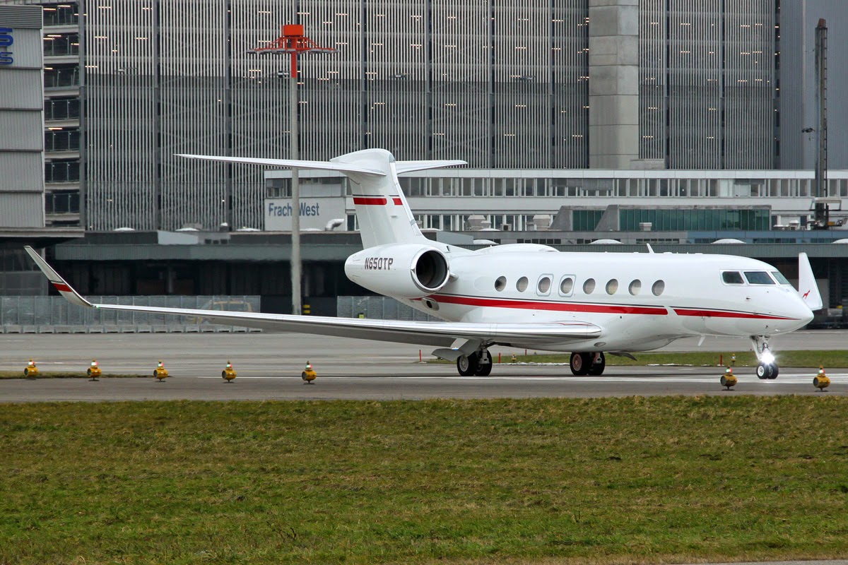 Planes and Trains - Planes 2015: N650TP / Gulfstream G650 / Big Dog ...