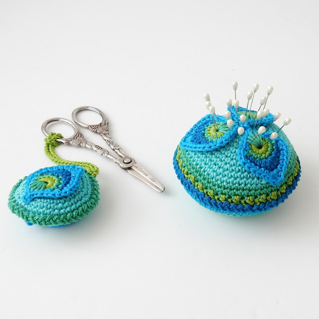 My Crochet Pincushion and Scissores Fob Design for Little Box of ...