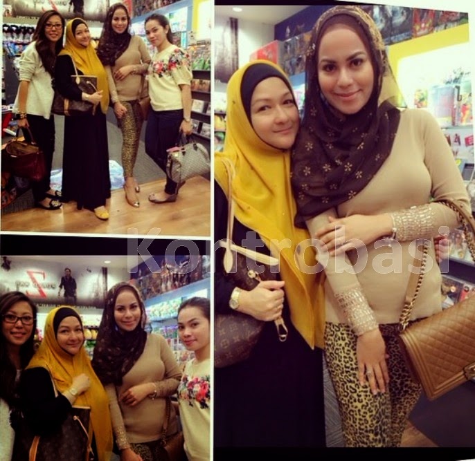 pANAS!!~4 GAMBAR HOT Rebecca Nur Islam BERSAMA KAWAN-KAWANNYA