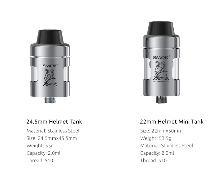 vapingorder: Introducing Helmet Tank by SmokTech