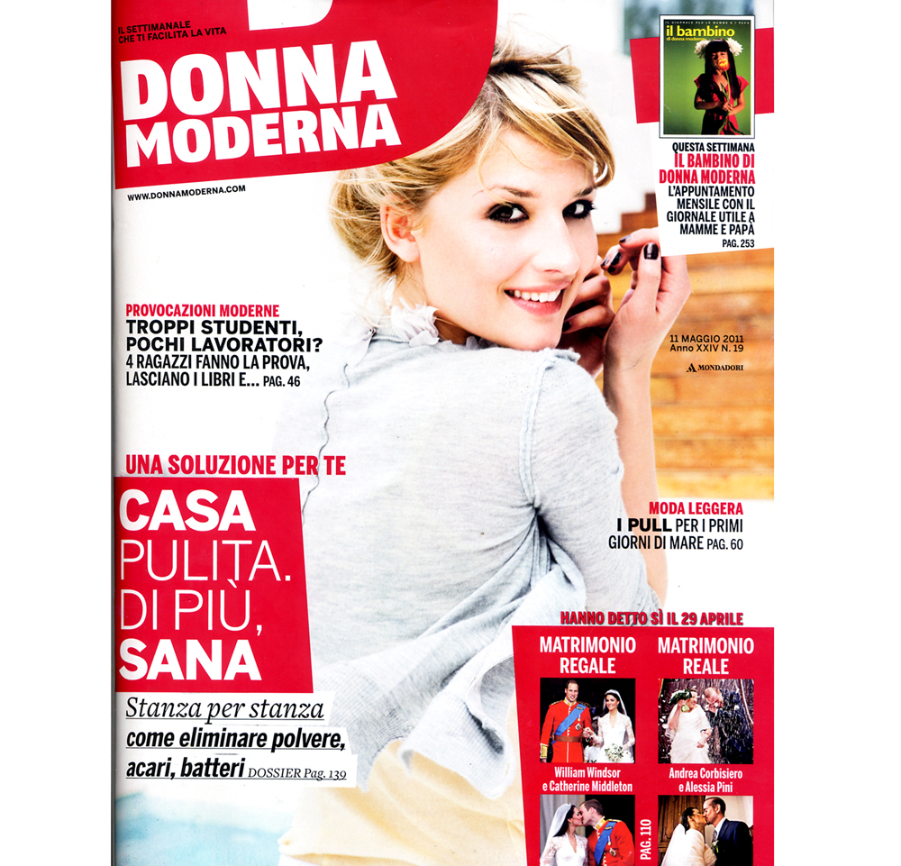 elena salmistraro: Elena Salmistraro _Publication on Donna moderna.