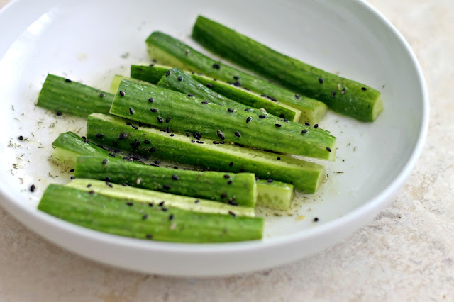 Asian Quick-Pickled Cucumber Sticks