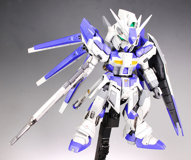 GUNDAM GUY: SD RX-93-V2 Hi-V Gundam - Custom Build