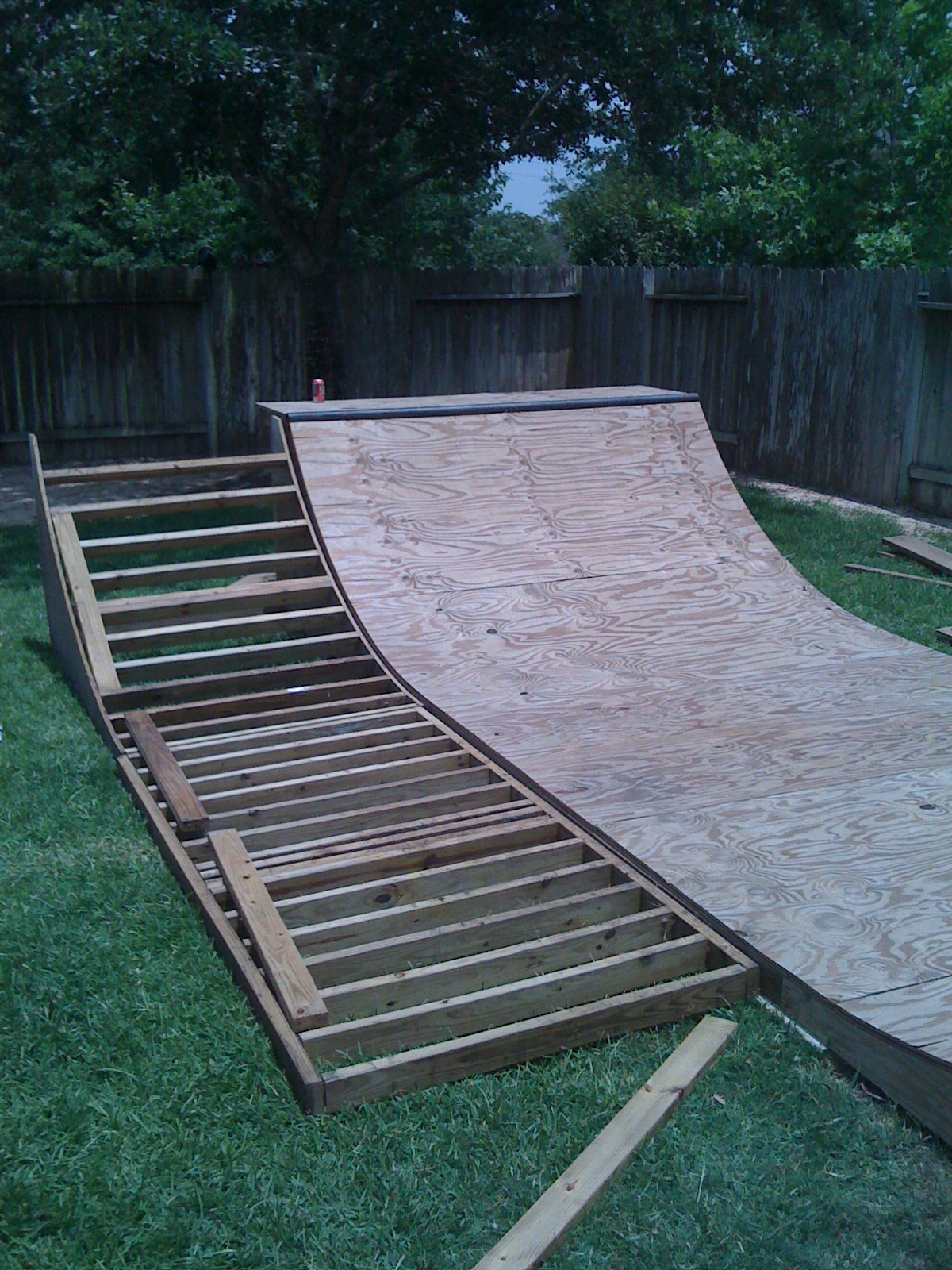 Small backyard mini ramp - pondsay