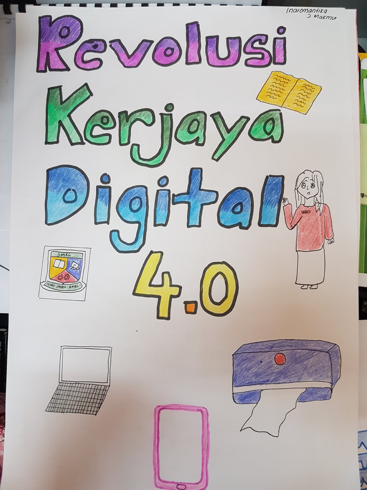 Minggu Kerjaya Revolusi 4.0: Pertandingan Kuiz VLE, Melukis Poster ...