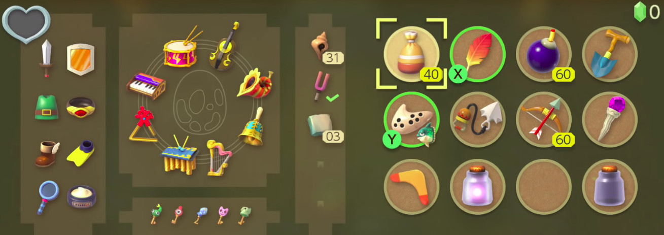 Hyrule Blog - The Zelda Blog: Link's Awakening Remake: Late Inventory ...