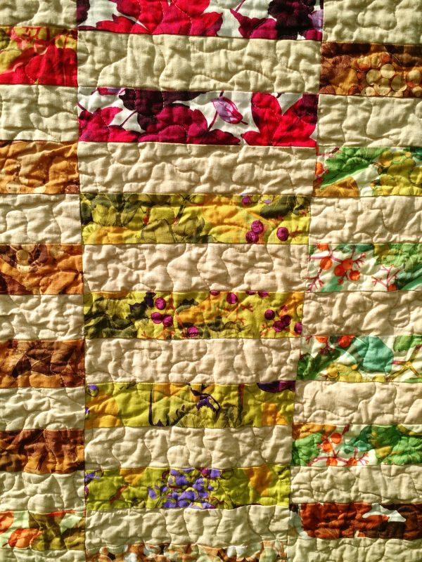 Kat & Cat Quilts: Mina's Fall Stripes Finished