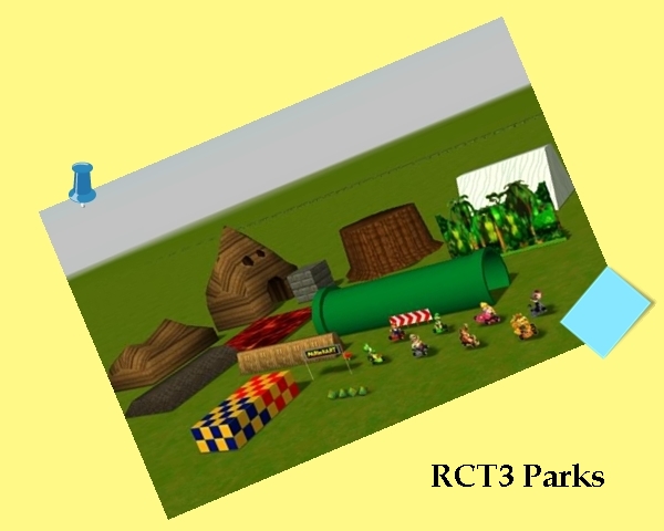 Rct3 Parks: Nike's Mario Kart 64 Pack