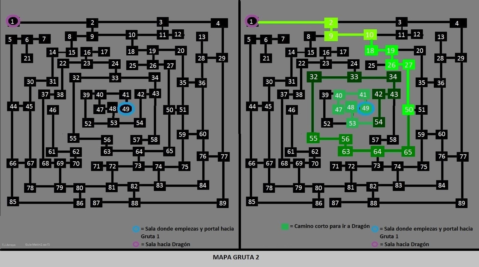 Guía Metin2.es-TJ : 10-Mapas
