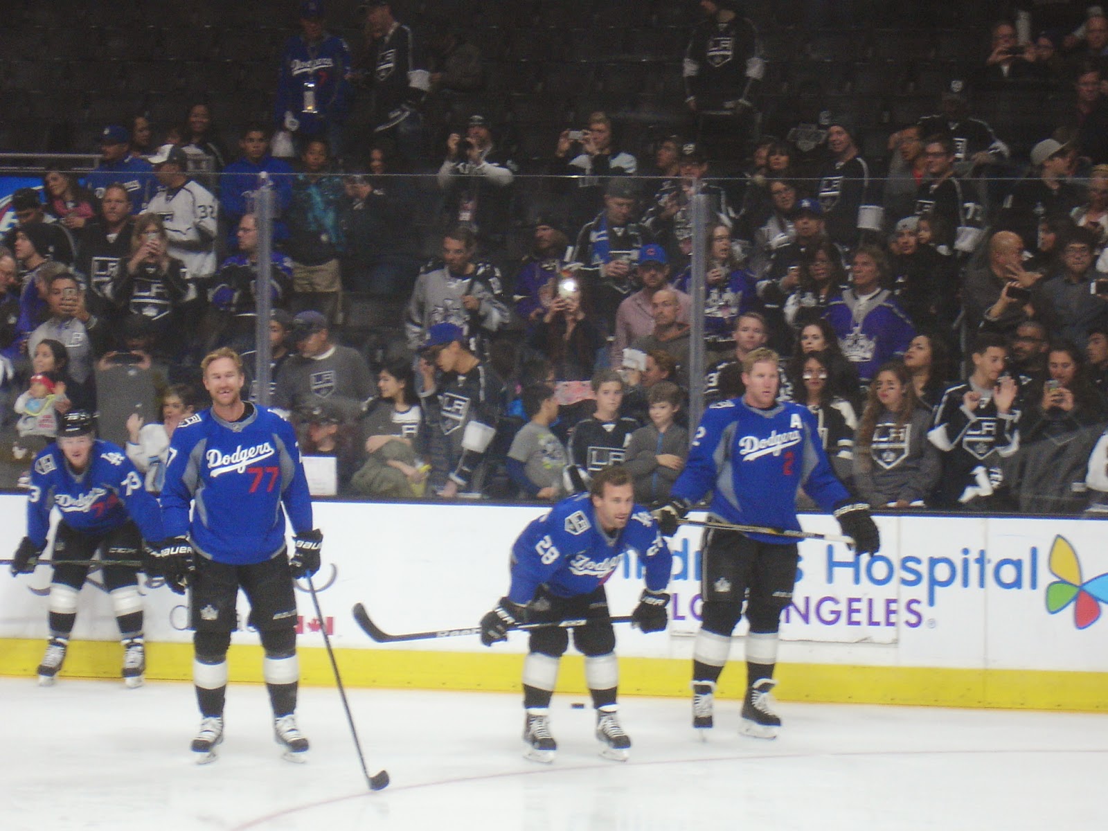Dodgers Blue Heaven: Kings Hosted Dodger Pride Night - Those 'Dodger ...