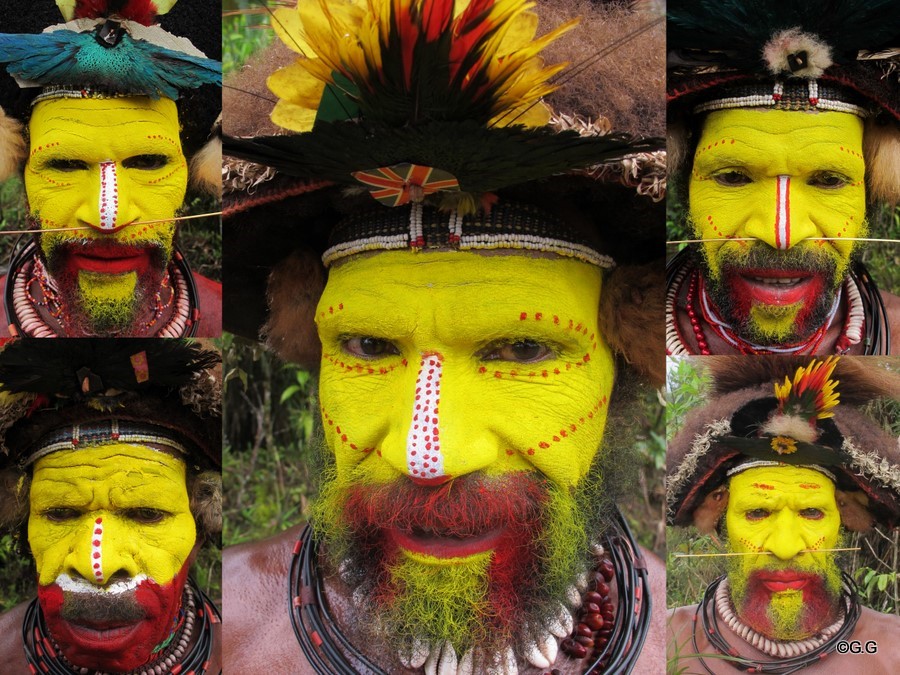 Nature Wonders Gershonized: Papua New Guinea - Huli people Sing Sing