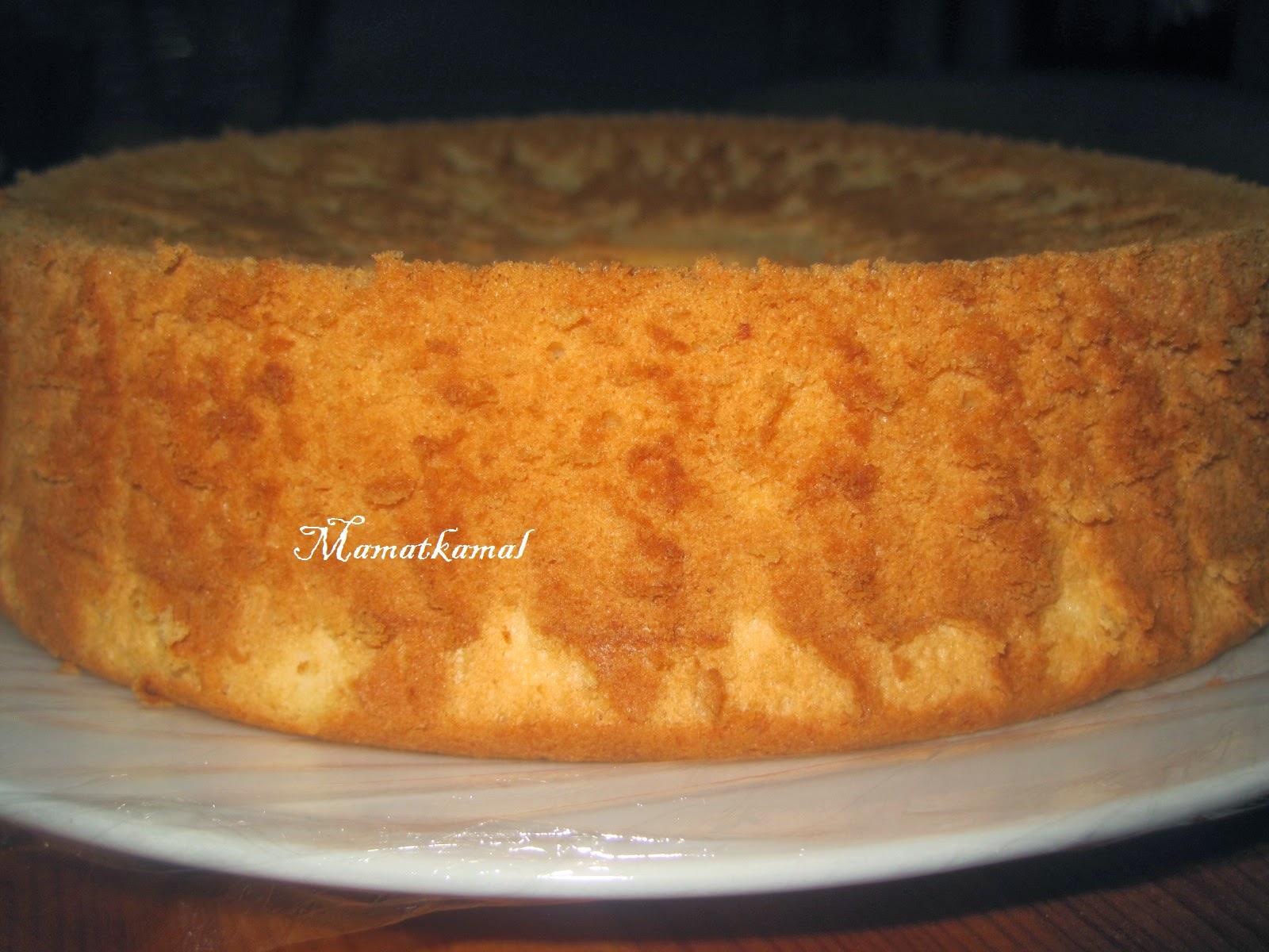 Liponja Maskouta (Meskouta) - Moroccan Sponge Cake/Genoise ou Chiffon ...
