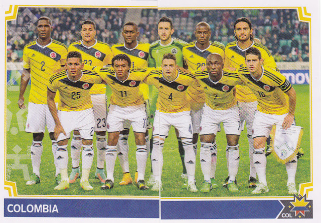 TODOS LOS STICKERS DE COLOMBIA EN LA COPA AMÉRICA CHILE 2015 ...
