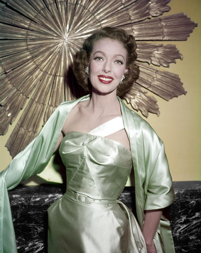 35 Glamorous Color Photos of Loretta Young From Between the 1930s and 1950s ~ Vintage Everyday