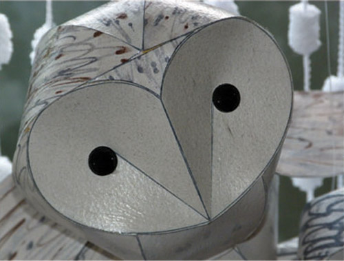 My Owl Barn: Kate Kelly: Paper Sculpture