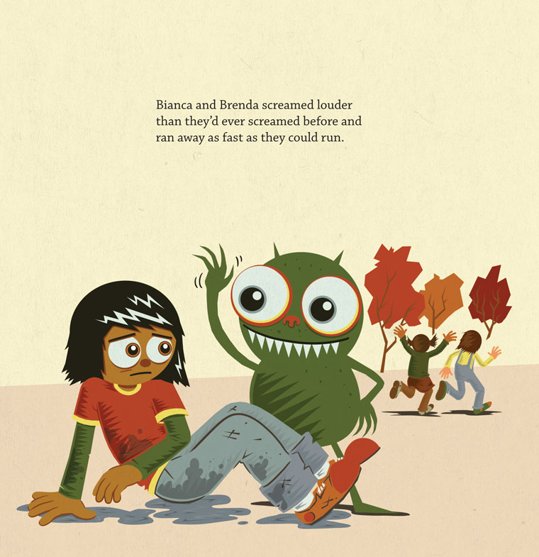 Andysaurus Comics: Amanda and the Monster
