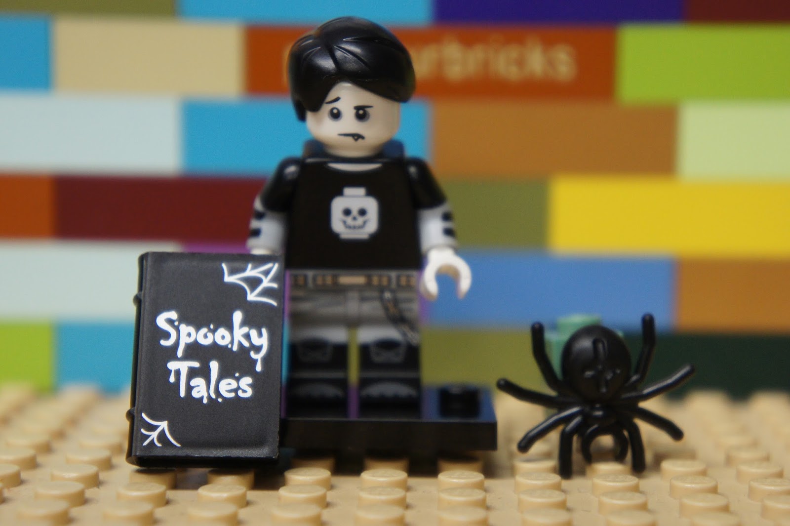 LEGO 71013 SPOOKY BOY Emo Vampire Minifigure Polybag CMF Series 16 ...