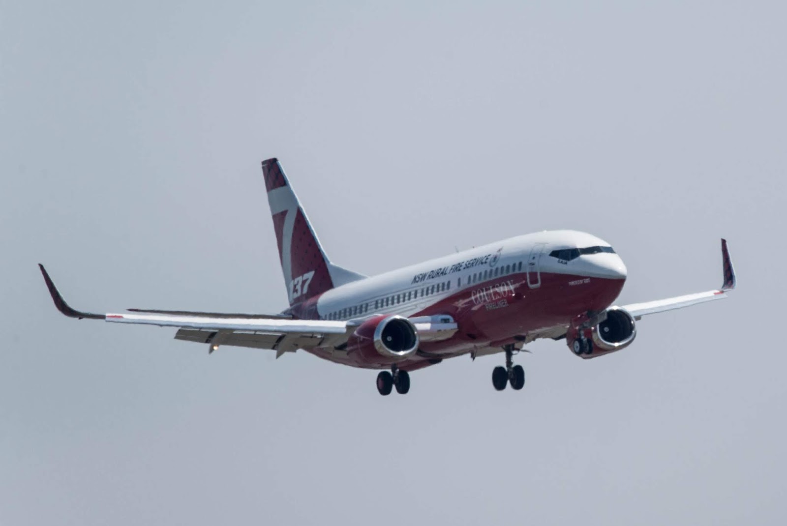 Central Queensland Plane Spotting: Coulson Aviation (USA) Boeing B737 ...