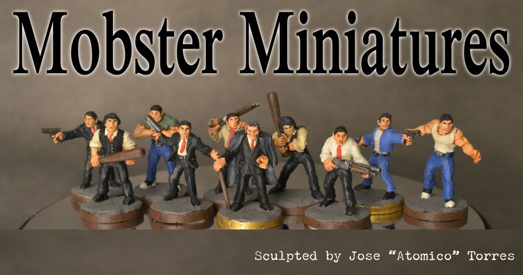 Tabletop Fix: Atomico - Mobster Miniatures Kickstarter