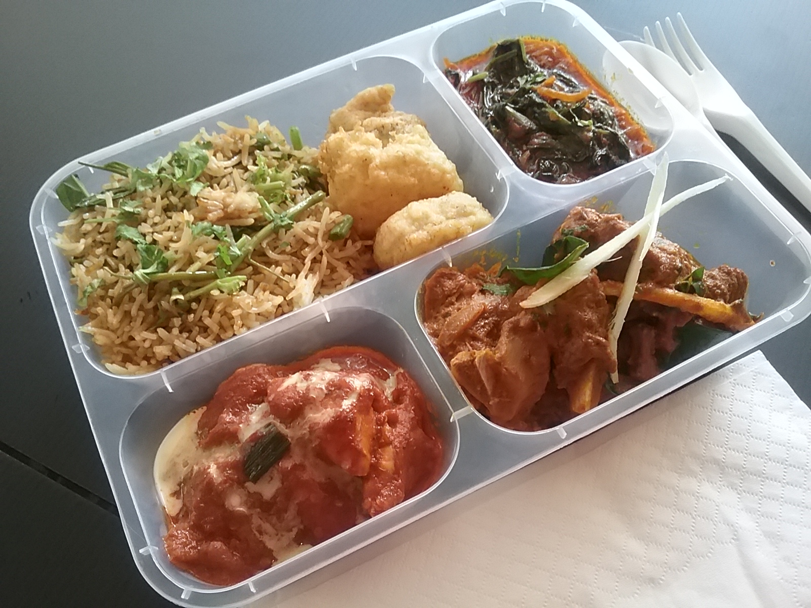 TINGKAT & BENTO MEALS : $15 Deluxe Bento ( halal )