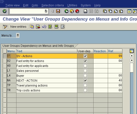 Sap Hcm Consultants: CONFIGURATION OF SAP HR PA40-ACTIONS TRANSCATION
