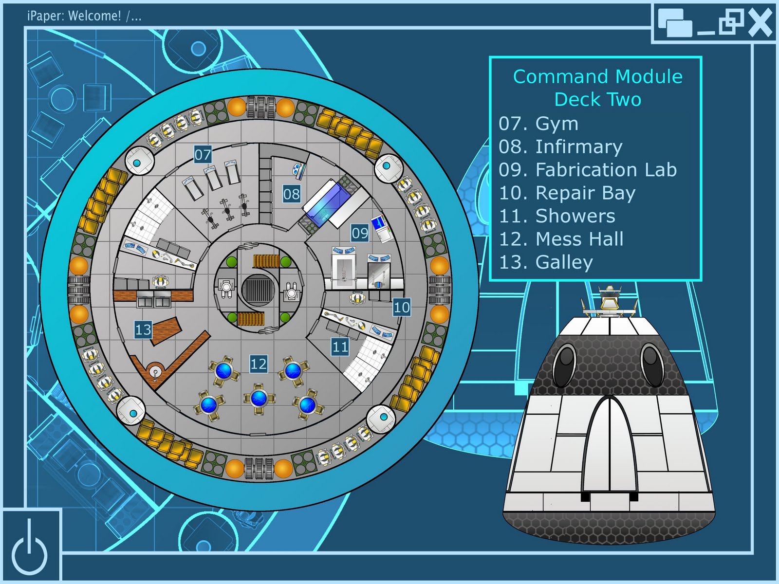 Blue Max Studios: More Previews of The Command Module...