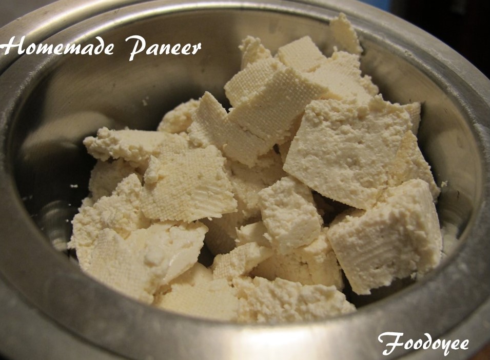 Homemade Paneer in 15 minutes - Easy peasy method.