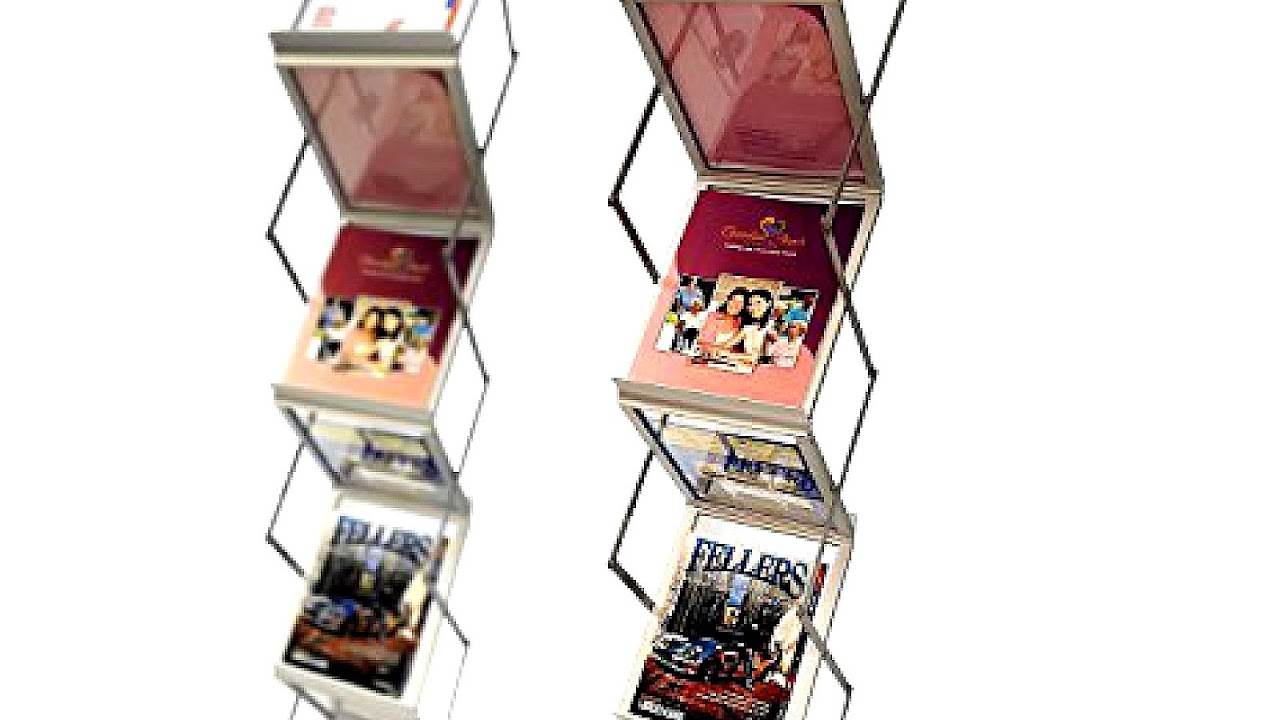 Trade Show Literature Display Racks - Trade Choices