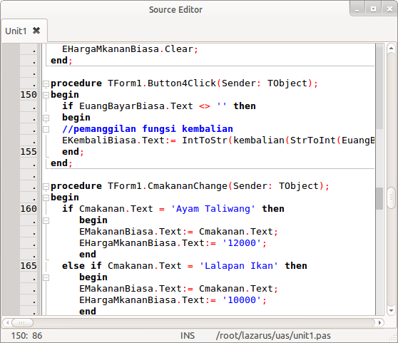 Berkenalan dengan Lazarus, Alternatif untuk Delphi di Linux