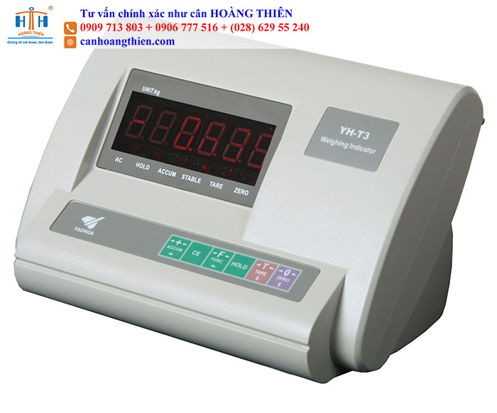 5 Bước cách hiệu chỉnh cân điện tử YHT3 các loại - Hỗ trợ online