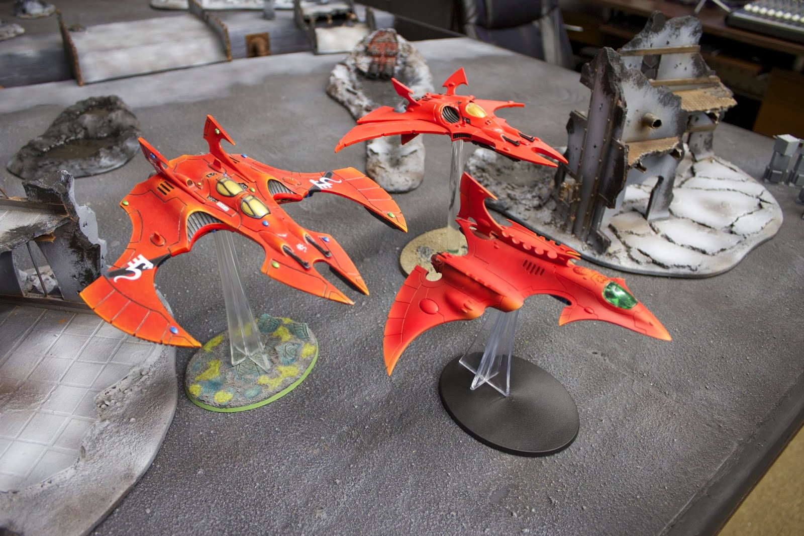Riders of the Cosmic Serpent: Eldar Flyer Comparison