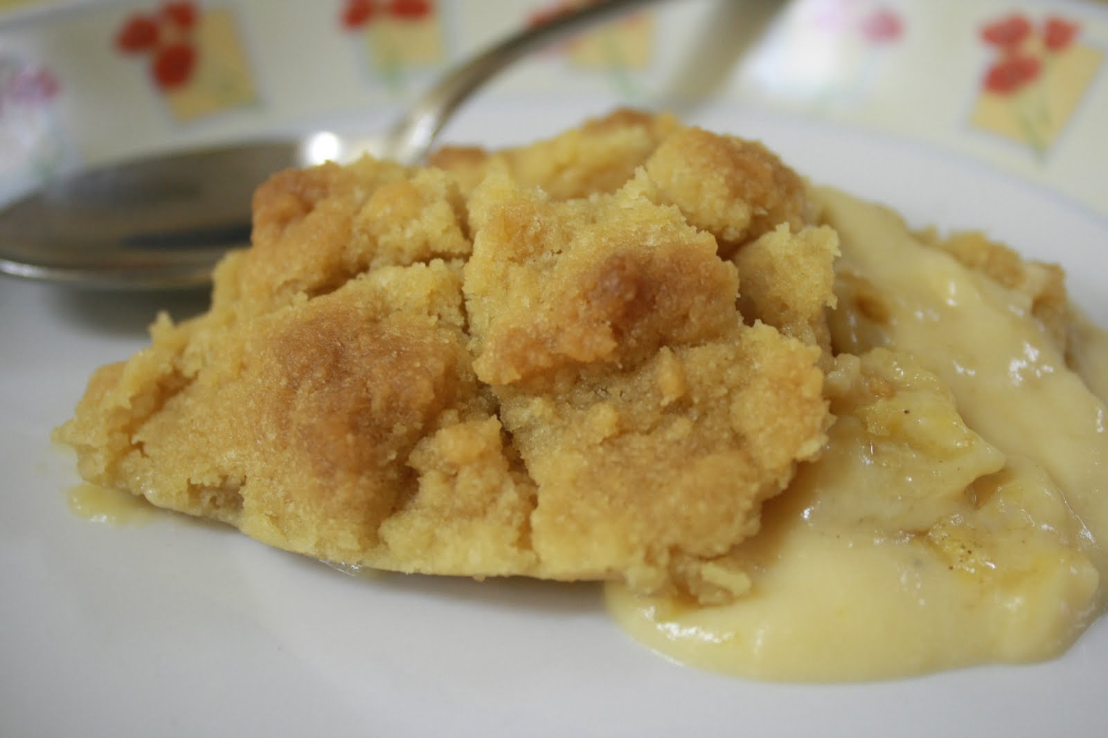 i can bake too.....: My Banana Crumble Pudding