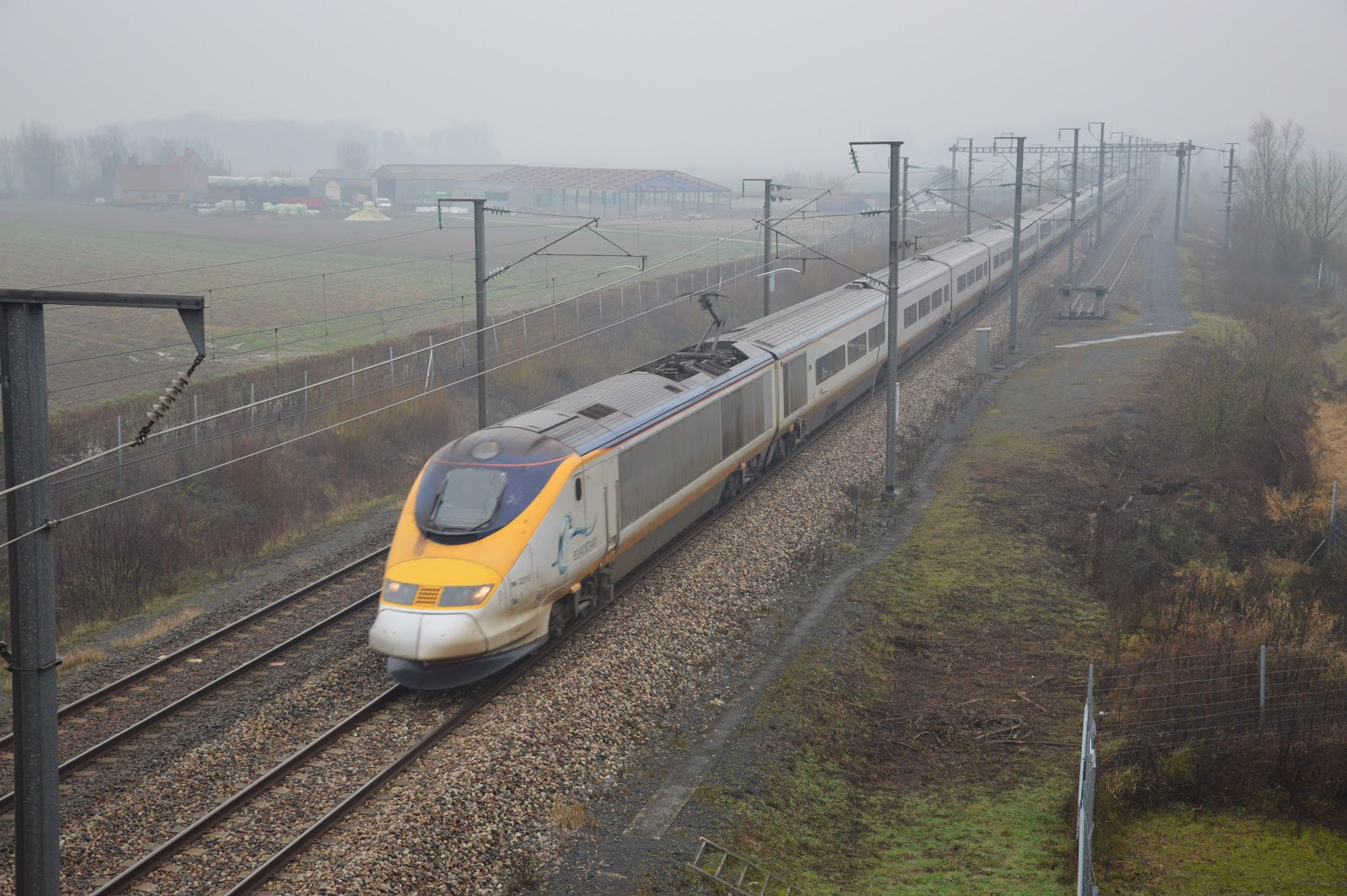 LA PASSION DU TRAIN: Eurostar , rames TMST , les derniers trains