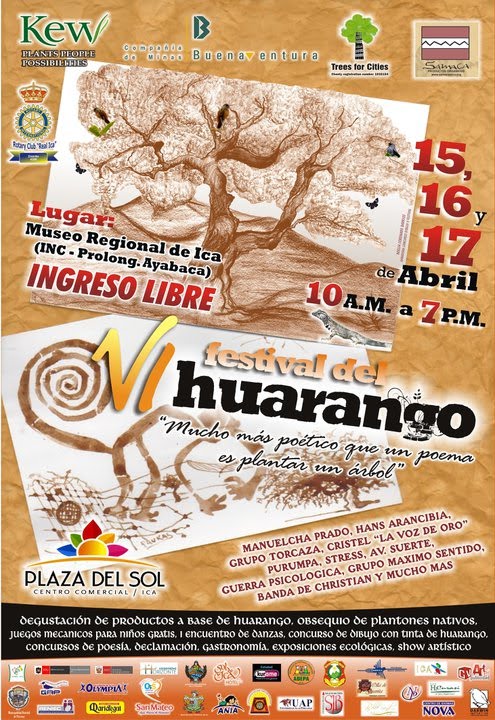 VI Festival del Huarango se realizará en Ica | Usted tiene la Palabra