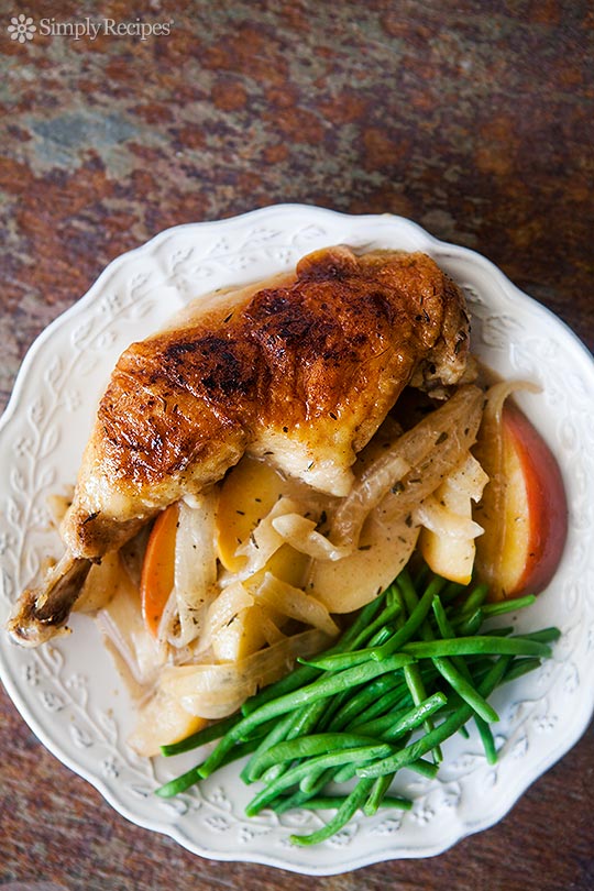 French Food Friday...chicken Normandy